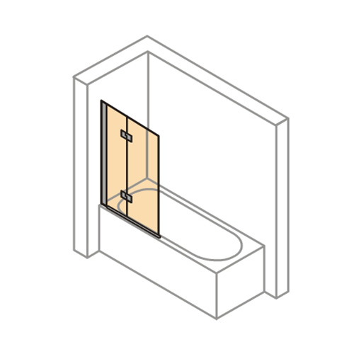 HUPPE 501 DESIGN PURE PARAVAN 120 LEVI ANTI-PLAQUE GLASS 175231.087.322 ...